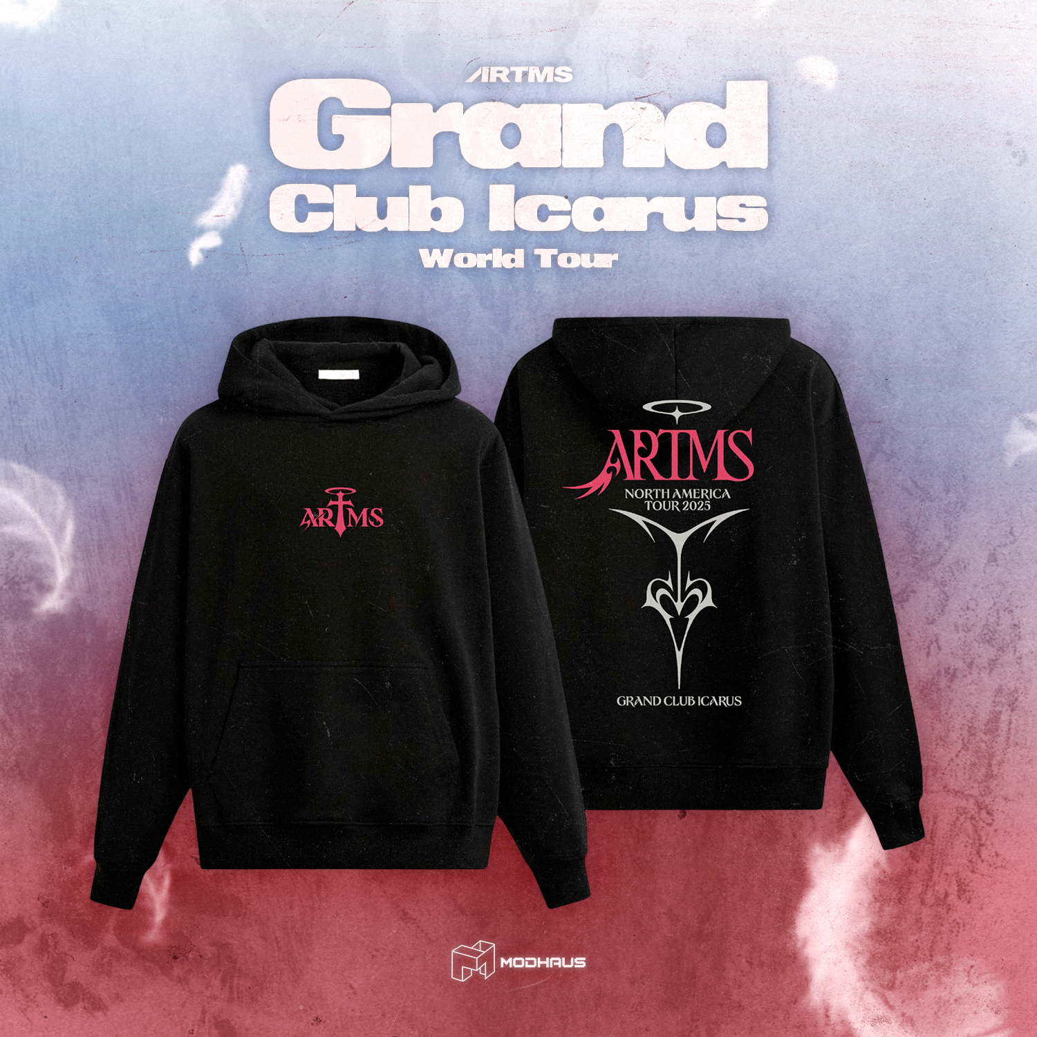 [PRE-ORDER] ARTMS ‹Grand Club Icarus Tour› Hoodie – MODHAUS Store